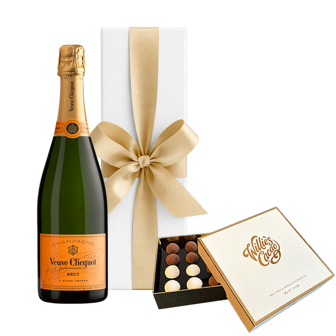 Veuve Clicquot Champagne & Truffles Gift – The Fulham Wine Company