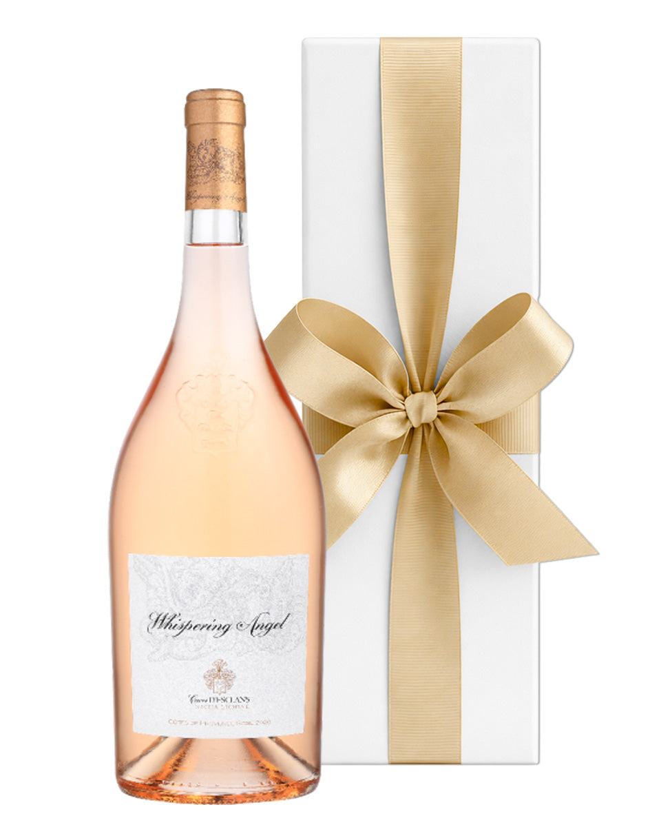 Whispering Angel Rosé Magnum in White Gift Box – The Fulham Wine Company