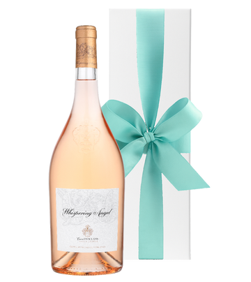 Whispering Angel Rosé Magnum in White Gift Box – The Fulham Wine Company